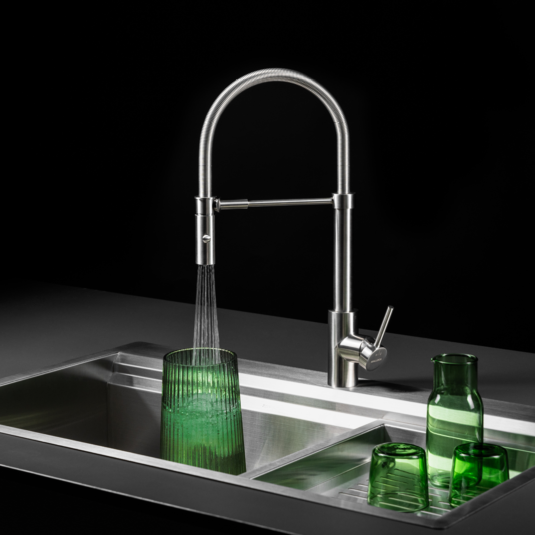 Vòi rửa chén LuxSteel K088-CS